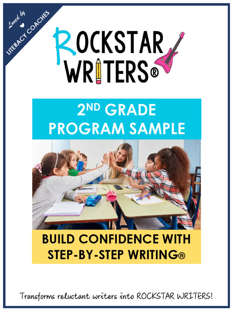 2nd Grade Rockstar Writers Sample | PDF | Writing | Lesson Plan