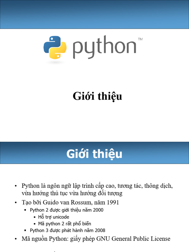 01-Gioi Thieu | PDF