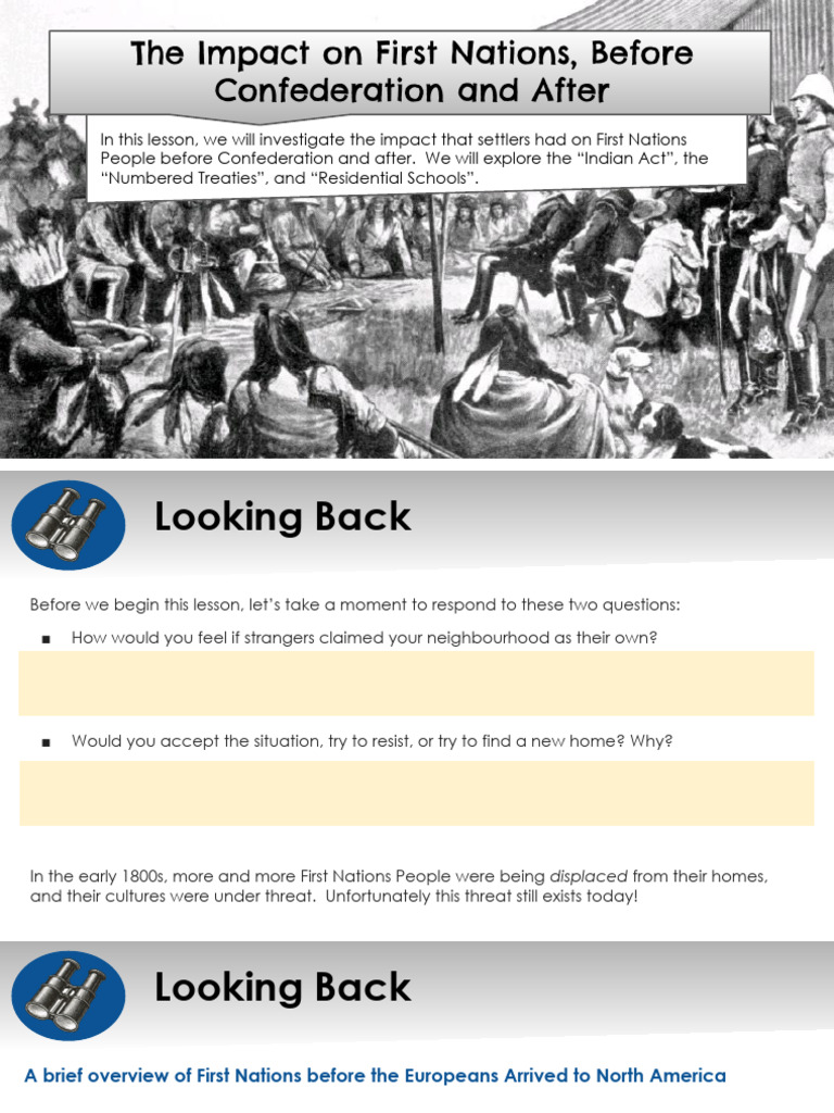 First Nations Impact: Pre and Post Confederation | PDF | Iroquois | New ...