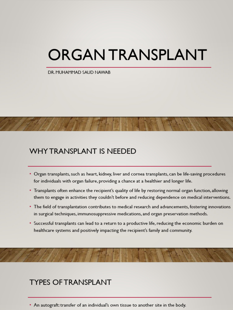 Organ | PDF | Organ Transplantation | Transplantation Medicine