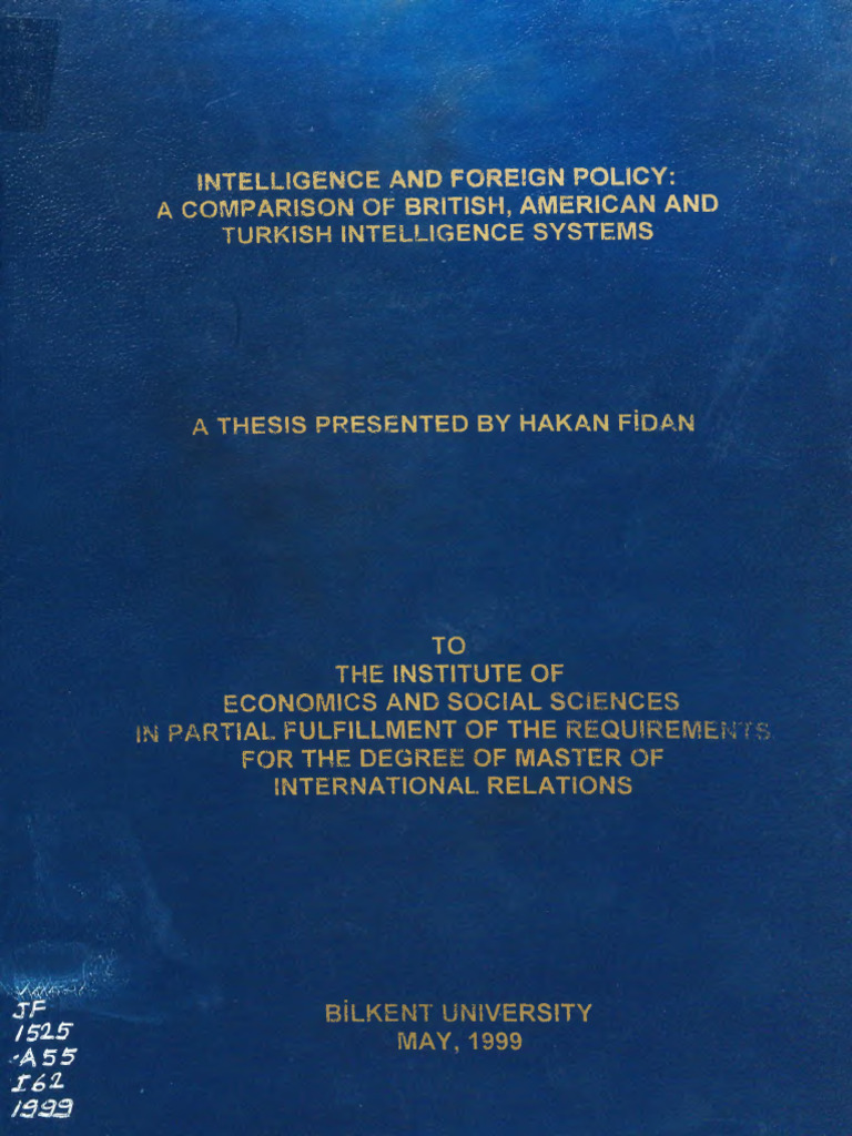 Hakan Fidan Thesis (Master) | PDF | Signals Intelligence | Satellite
