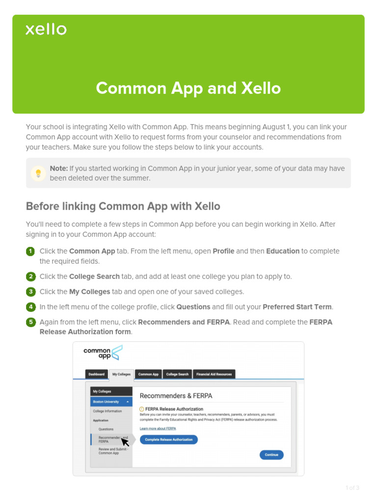 Common_App_Guide_for_Students | PDF | Computing | Software