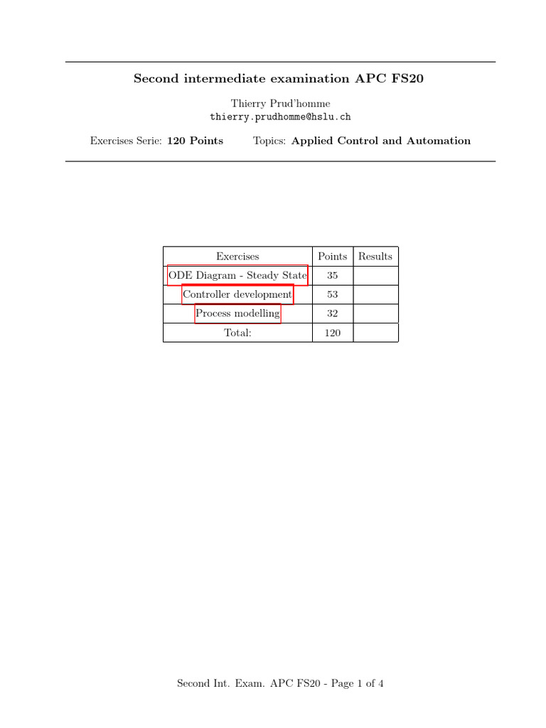 APC TESTAT 2 FS20 Solution | PDF | Ordinary Differential Equation ...