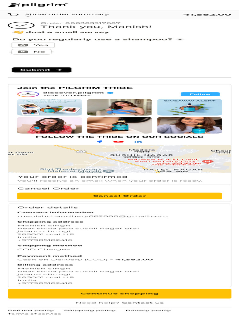 Thank You, Manish! | PDF