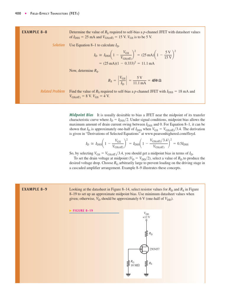 ch.8 17 | PDF | Field Effect Transistor | Semiconductor Devices
