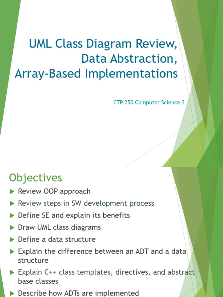 CTP-250 Module 3 Presentation | PDF | Class (Computer Programming) | Method (Computer Programming)
