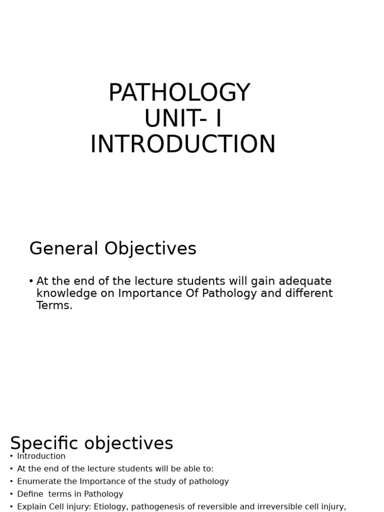 Pathology U1 Pdf Cytopathology Wound Healing