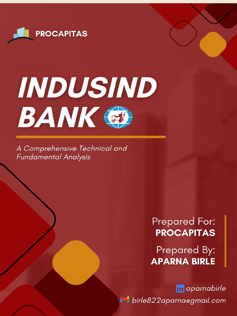 IndusInd Bank - A Comprehensive Technical and Fundamental Analysis ...