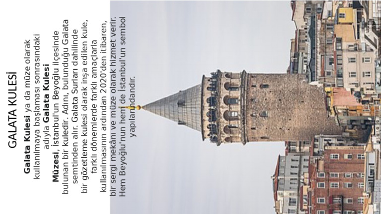 Galata Kulesi | PDF