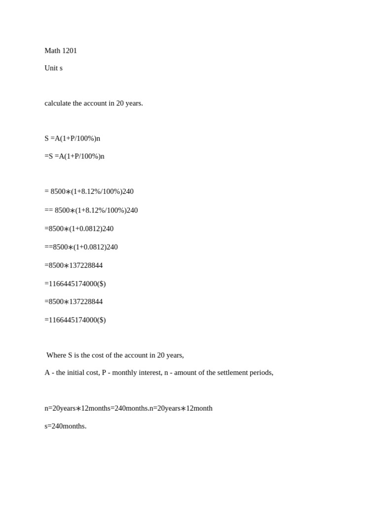 Algebra Assignment 5 | PDF