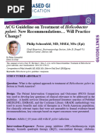 ACG Hpylori Guidelines Highlights 2024 FINAL PDF | PDF | Gram Negative Bacteria | Medicine