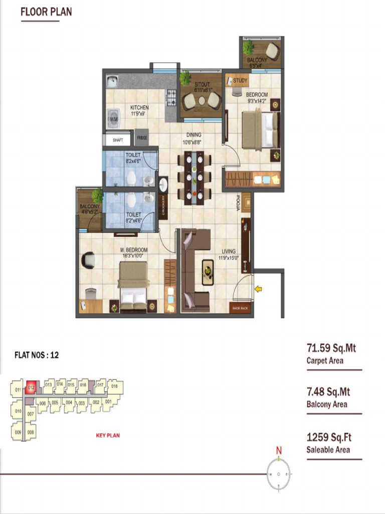 Flat - 12 | PDF