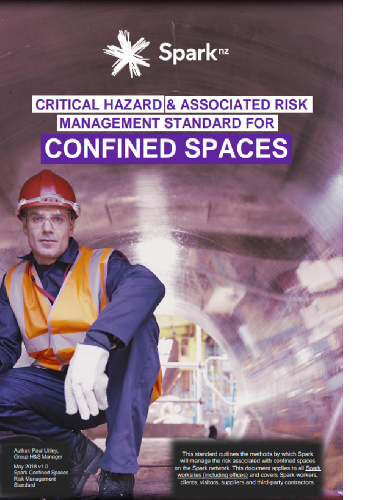 Confined Spaces | PDF
