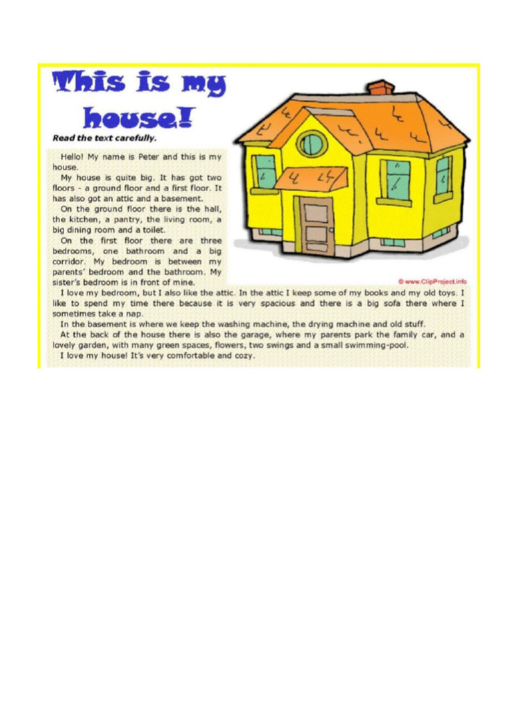 This Is My House | PDF