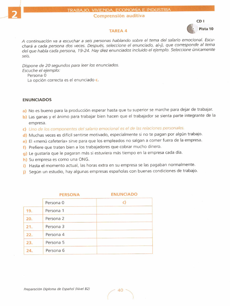 Comprension Auditiva - Examen 2 - Preparacion B2 Nuevo PDF | PDF