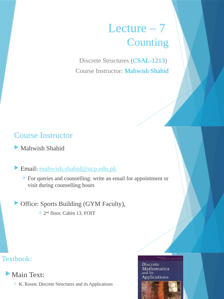 Sum and Product Rules in Discrete Math | PDF | Function (Mathematics ...