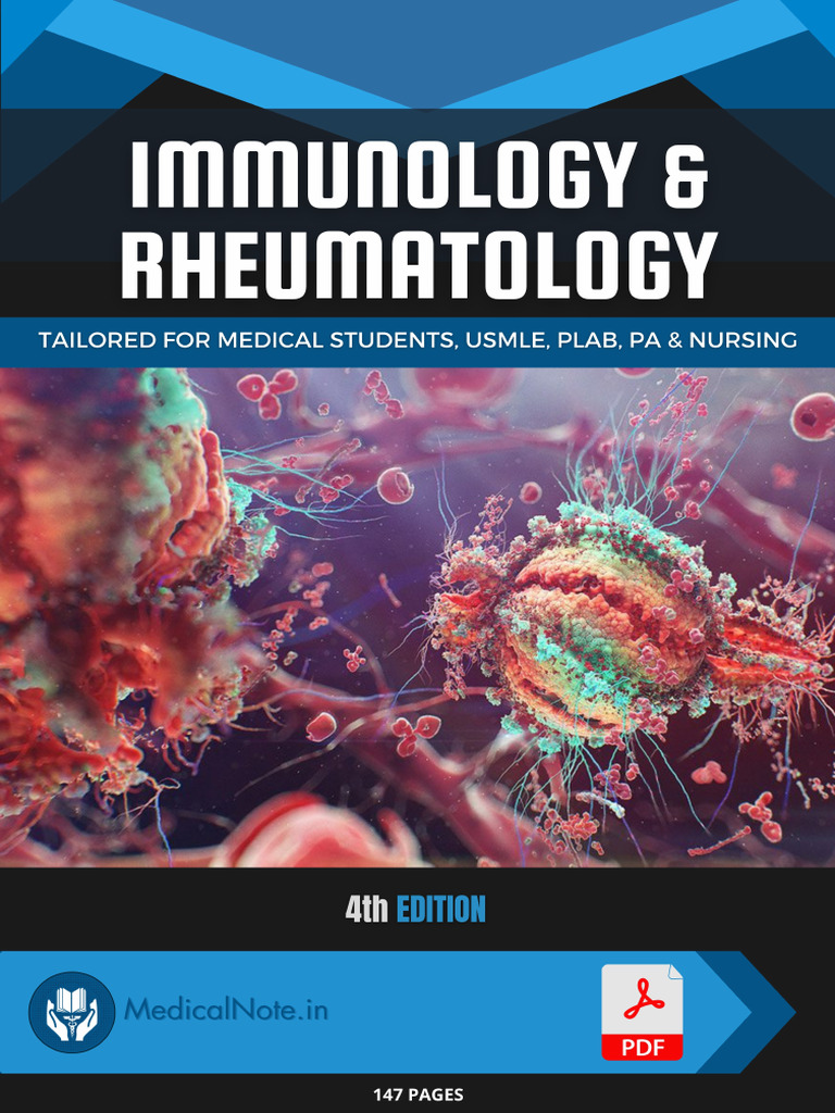 Immunology Rheumatology Sample | PDF
