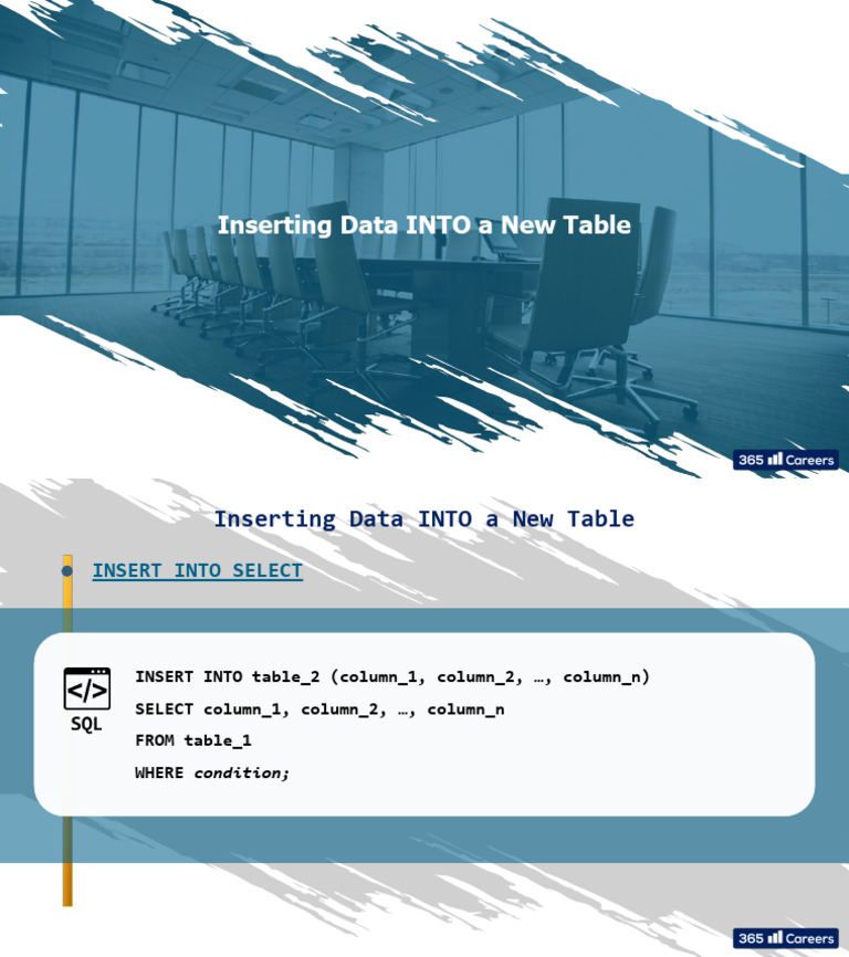 Inserting+Data+INTO+a+New+Table | PDF Inserting+Data+INTO+a+New+Table | PDF