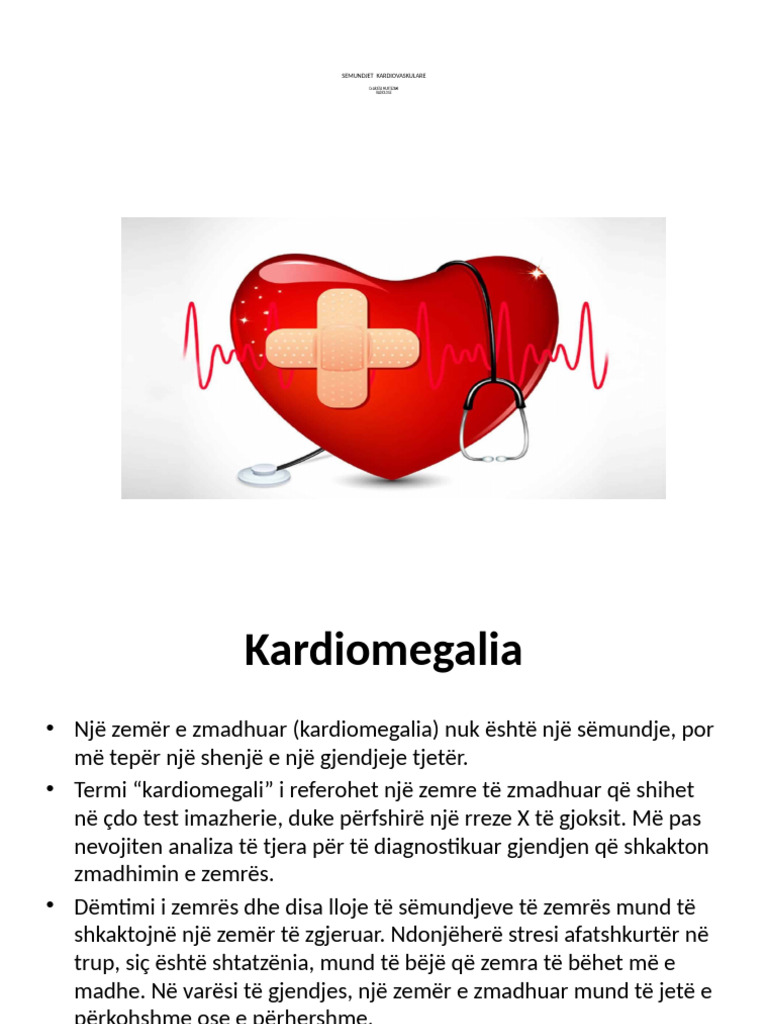 Semundjet Kardiovaskulare | PDF
