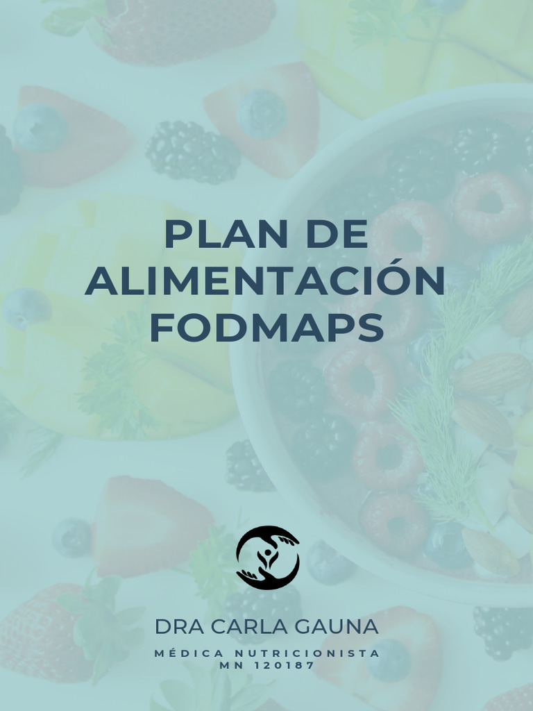 Guía Alimentacion Fodmaps | PDF | Sustituto de azúcar | Alimentos