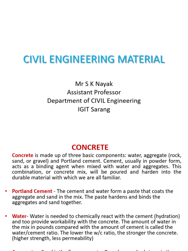 Cem Concrete 1 | PDF | Concrete | Fibers