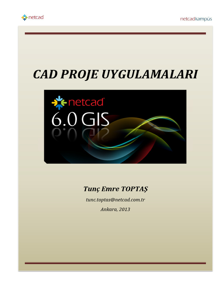 Netcad CAD Uygulama Dokümanı | PDF