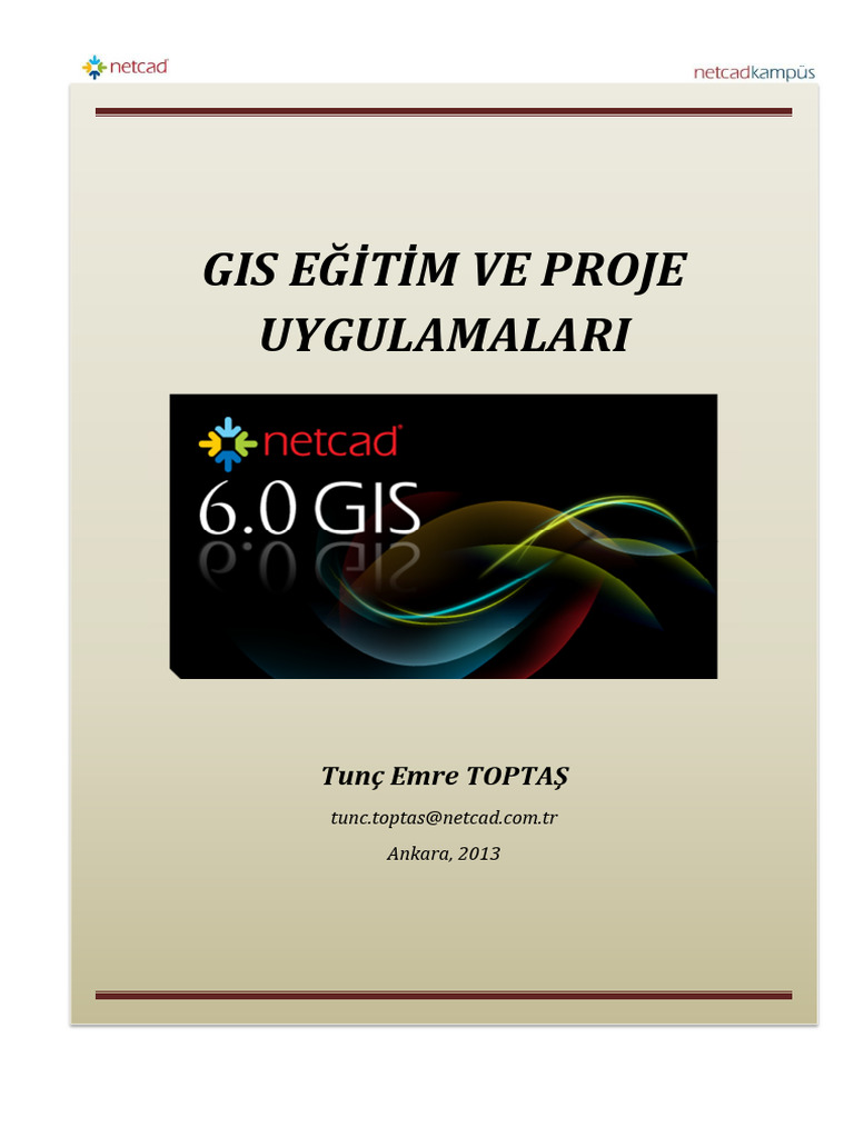 Netcad GIS Uygulamaları | PDF