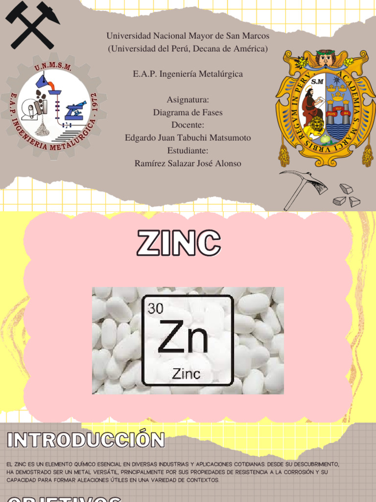 Zinc y Sus Aleaciones | PDF | Zinc | Latón