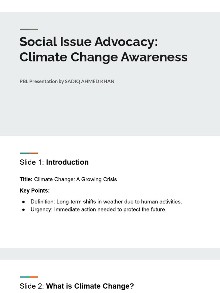 PBL Presentation Assignment | PDF