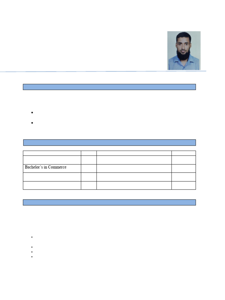 Zahirul_cv_doc | PDF | Troubleshooting | Computing
