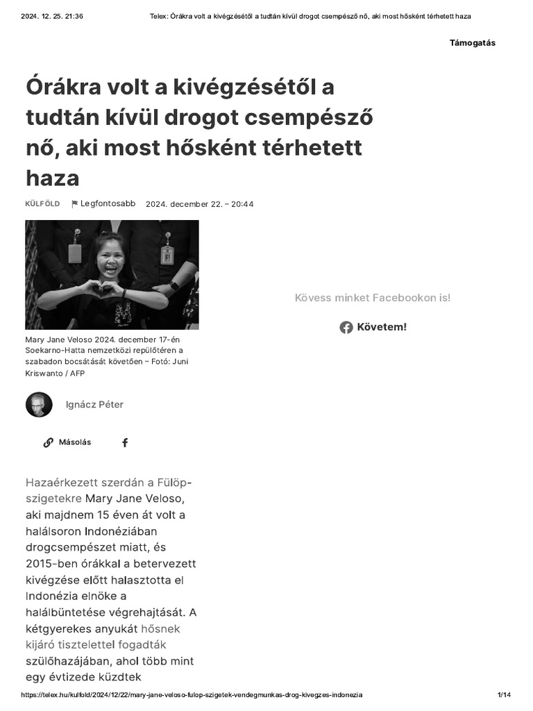 Telex - Órákra Volt A Kivégzésétől A Tud.. | PDF