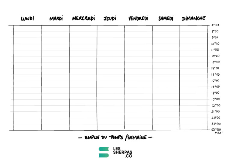 Planning Vierge | PDF