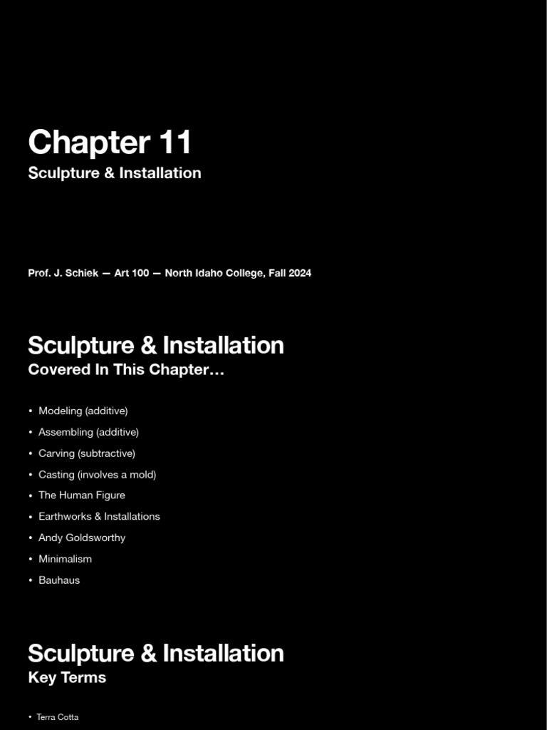 Art Appreciation Chapter 11 Lecture Slides | PDF | Sculpture ...