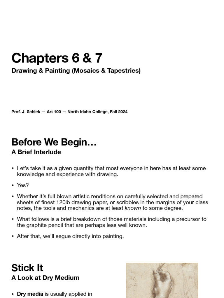 Art Appreciation Chapter 6 & 7 Lecture Slides | PDF | Oil Painting | Visual Arts
