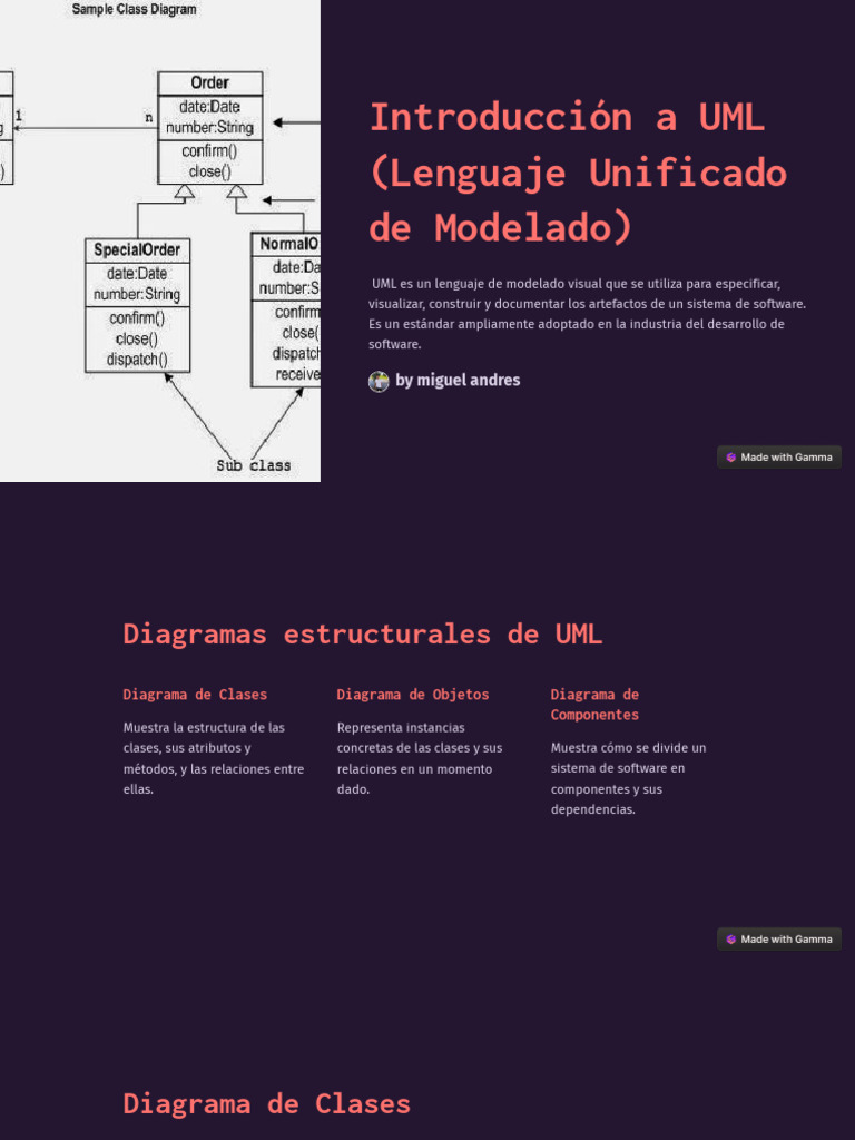 Introduccion A UML Lenguaje Unificado de Modelado | PDF | Lenguaje de modelado unificado ...