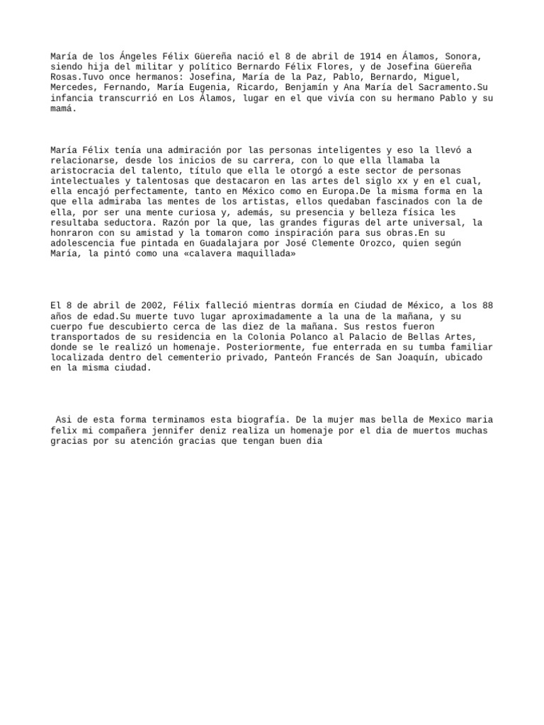 Maria Felix PDF | PDF