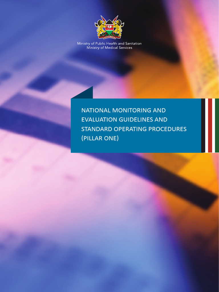 National_M_E_Guidelines_and_SOPs | PDF | Evaluation | Monitoring And ...
