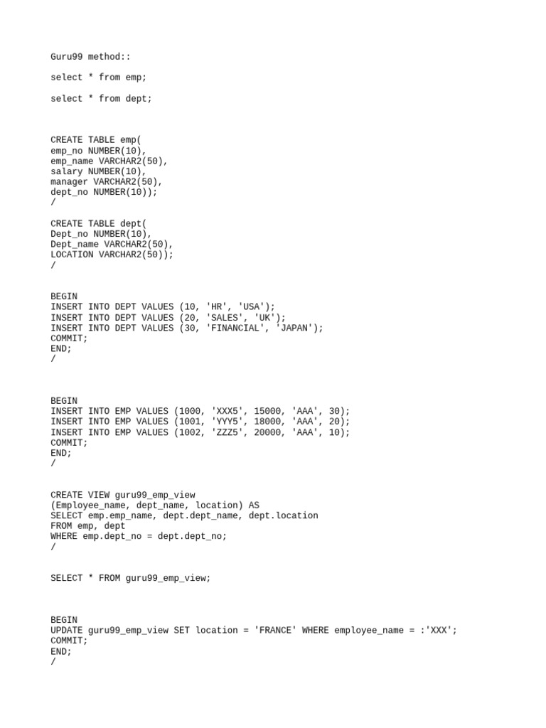 Triggers | PDF | Data Management Software | Information Technology Management