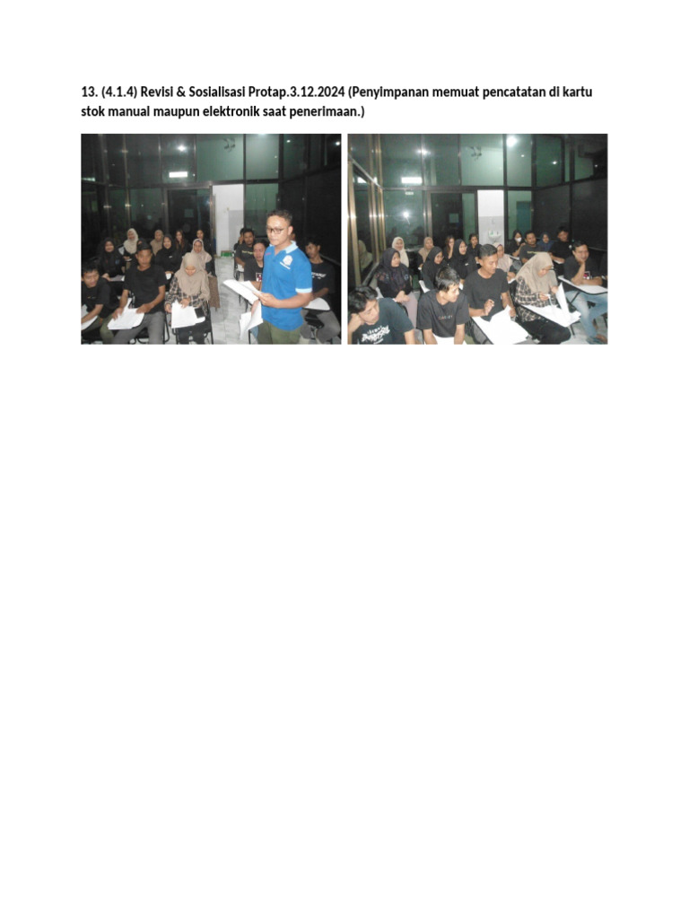 13. (4.1.4) Revisi & Sosialisasi Protap.3.12.2024 (Penyimpanan memuat ...