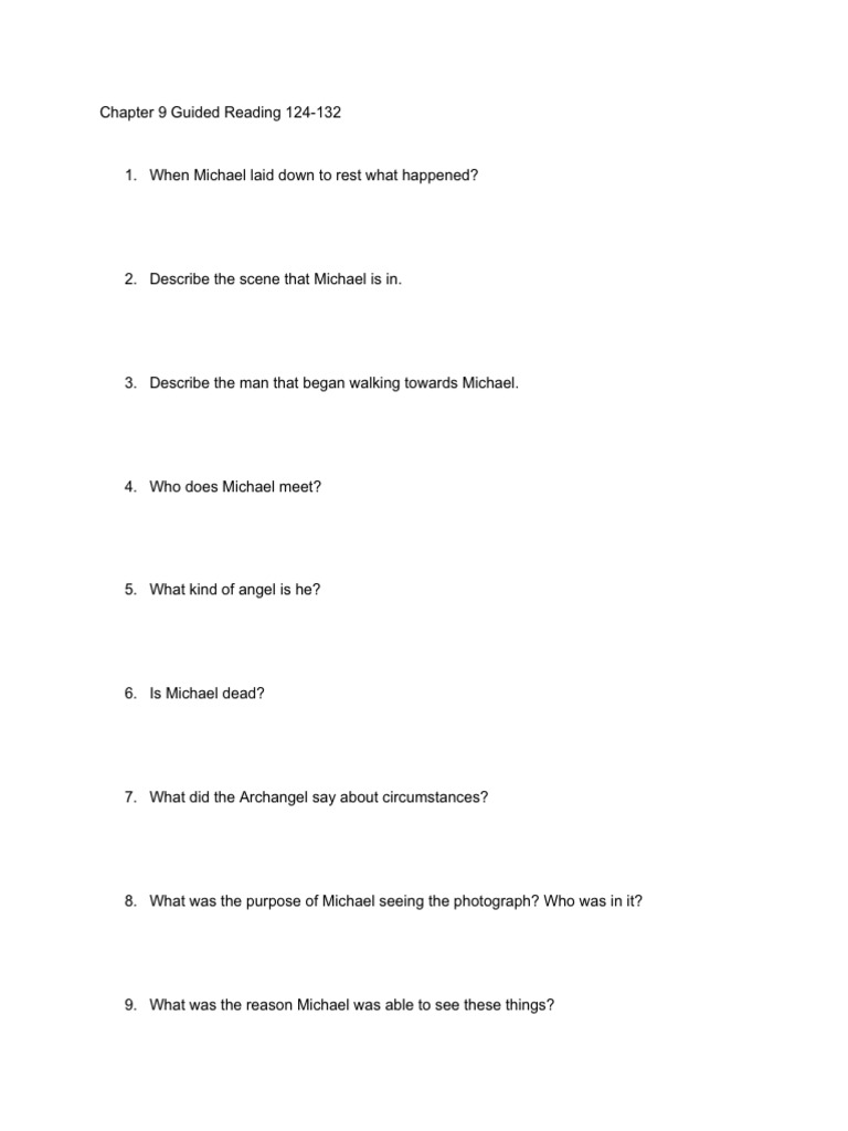 CHPT 9 Guided Reading | PDF