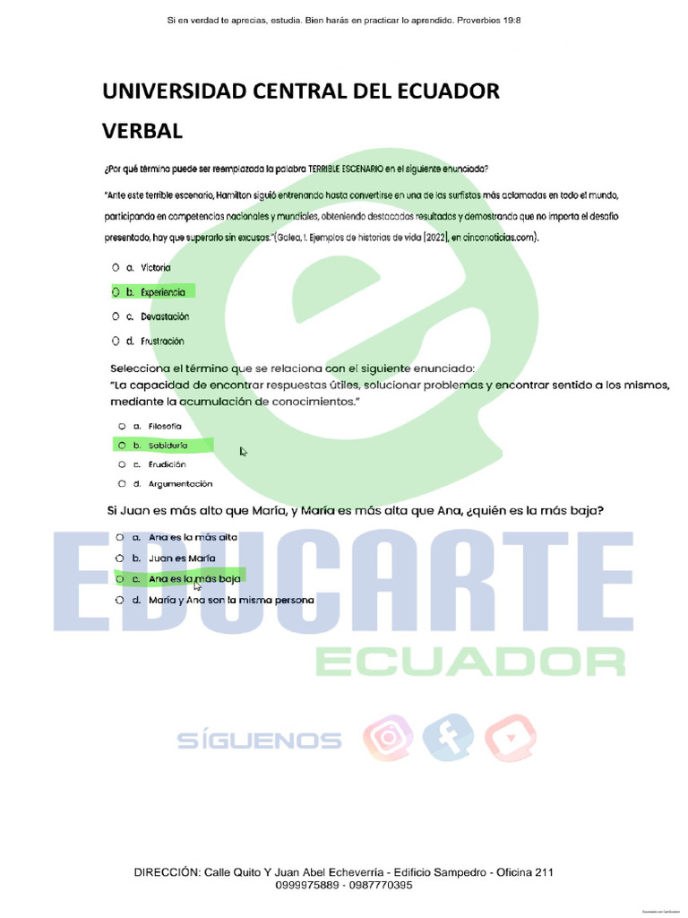 UCE Correccion | PDF