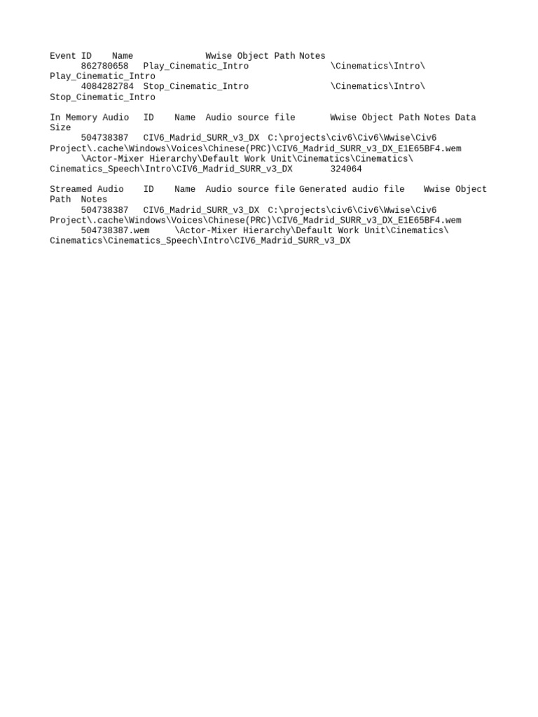 Cinematic Intro Speech | PDF