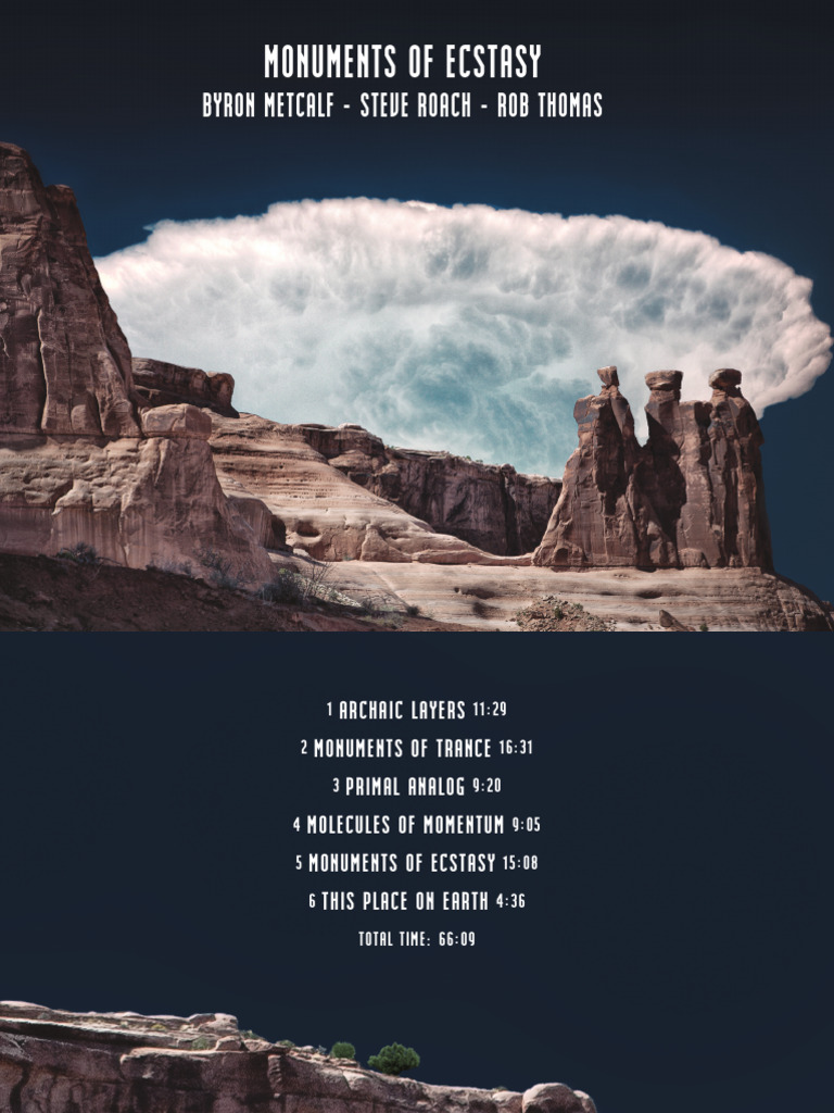 Byron Metcalf - Steve Roach - Rob Thomas - Monuments of Ecstasy - 313 ...