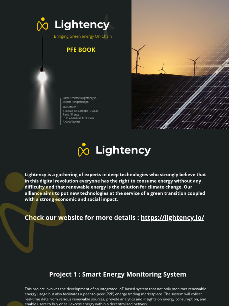 Copie de PFE Book - 2024 - Lightency | PDF | Internet Of Things | Computing