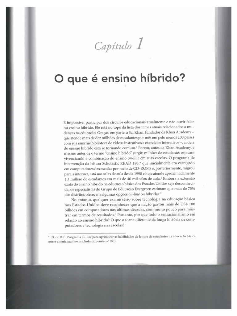 Inovacao Disruptiva Ensino Hibrido | PDF
