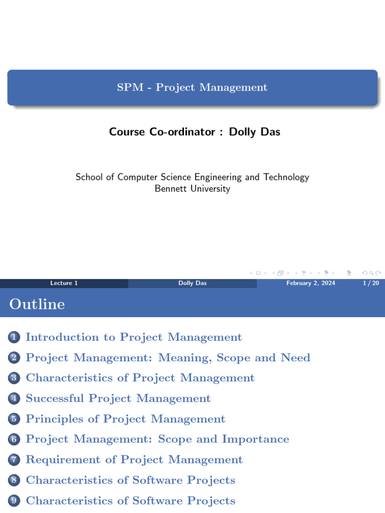 SPM | PDF | Cost–Benefit Analysis | Project Management