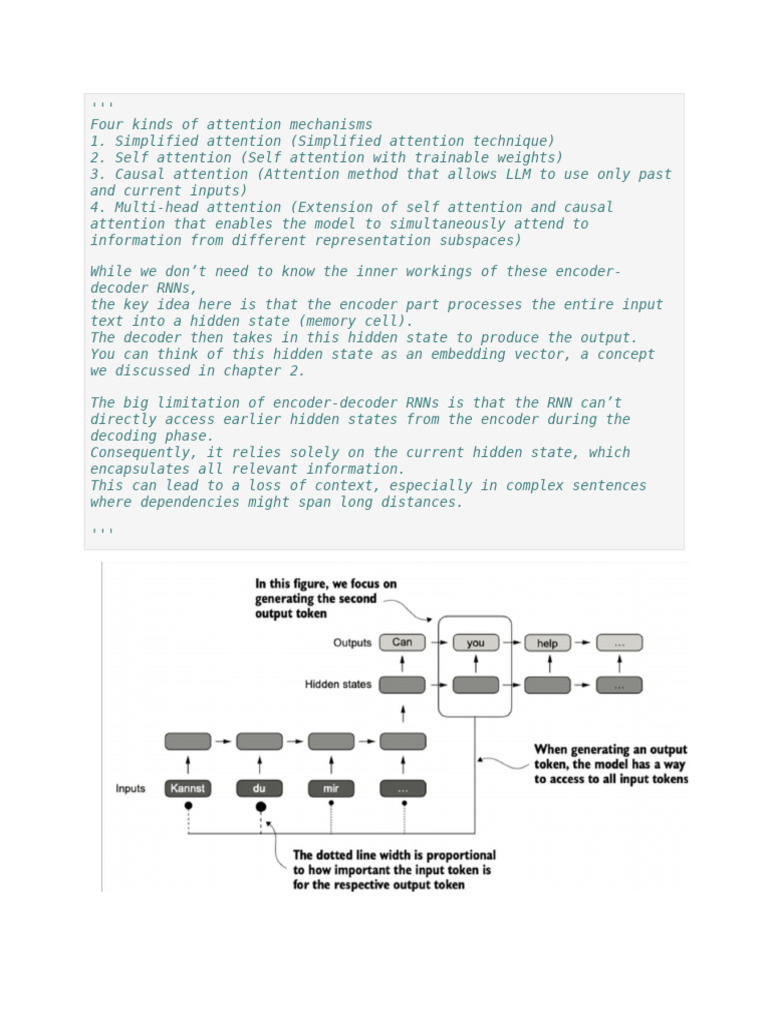 Coding Attention Mechanisms | PDF | Applied Mathematics