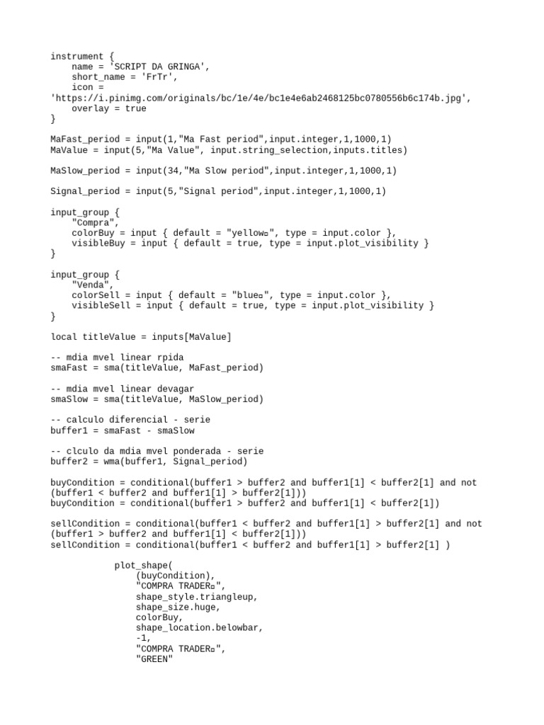 Script da Gringa | PDF