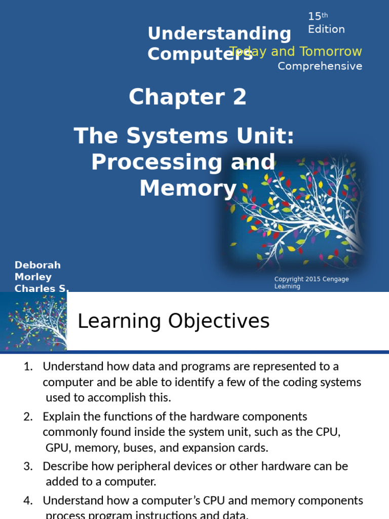 Understanding Computers Today and Tomorrow, 15th Edition, Morley Chapter 2 Slides | PDF | Byte ...