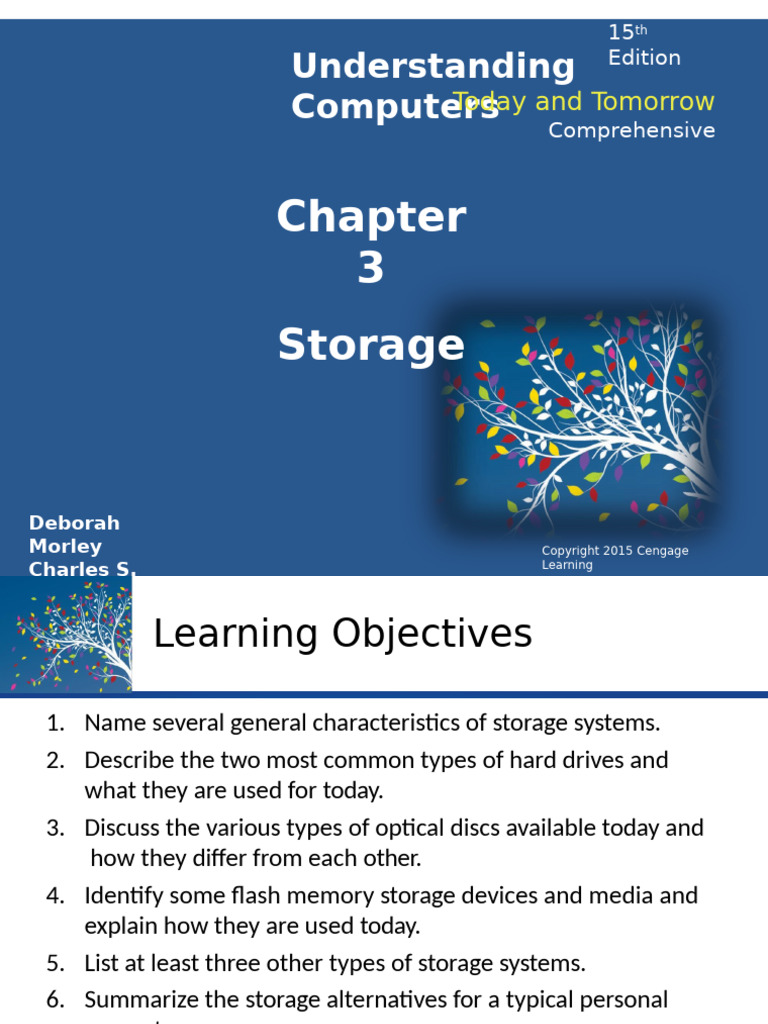 Understanding Computers Today and Tomorrow, 15th Edition, Morley Chapter 3 Slides | PDF ...